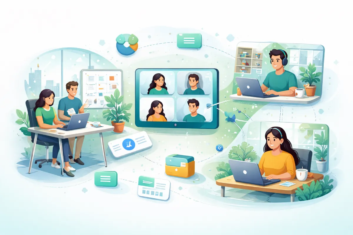 The Future of Hybrid Work: Trends and Tools for 2026 | CommFlow Blog ...